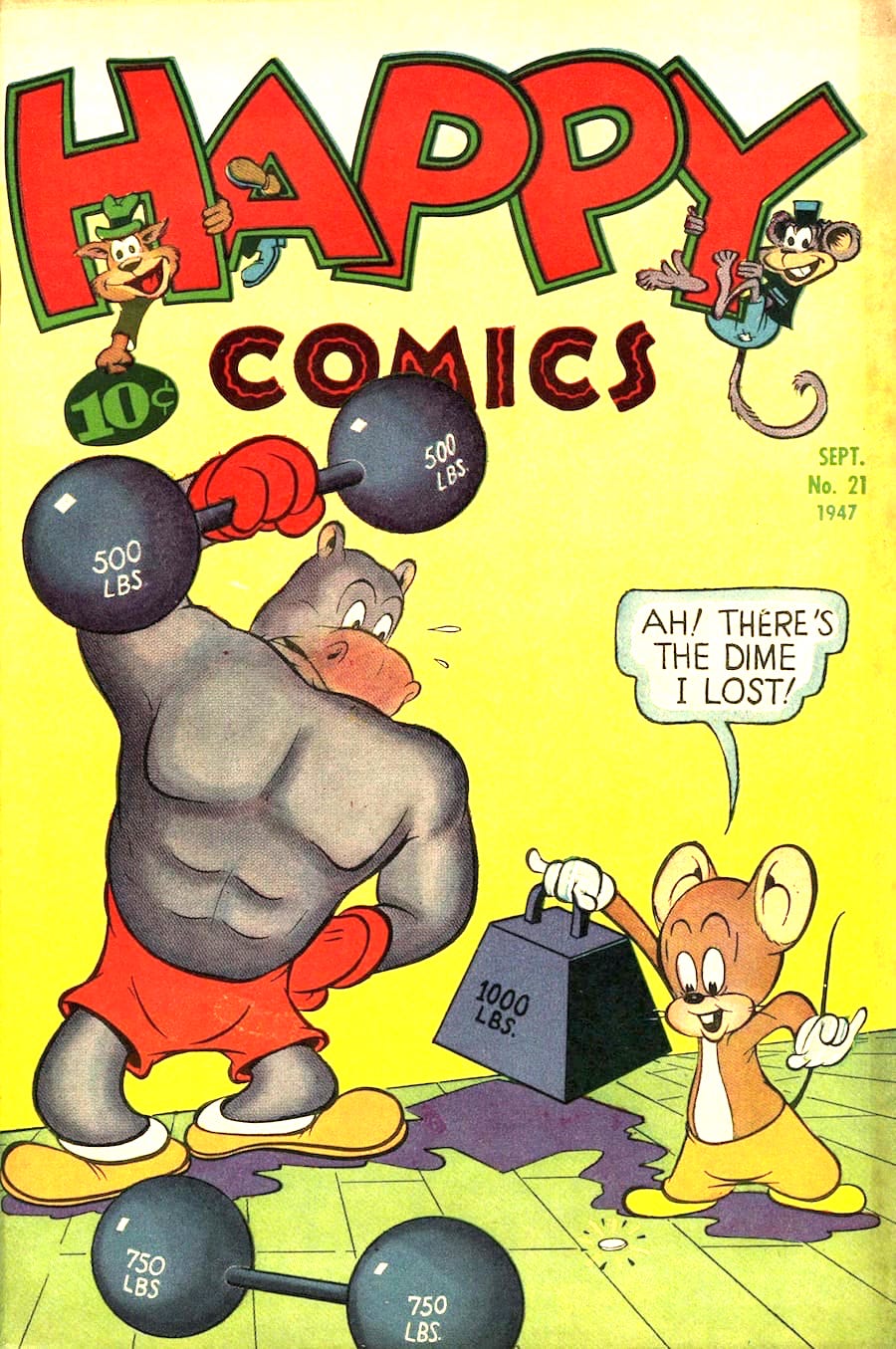 Happy Comics #21 - Frank Frazetta art - Pencil Ink