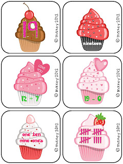 Classroom Freebies Too: cupcake number form freebie