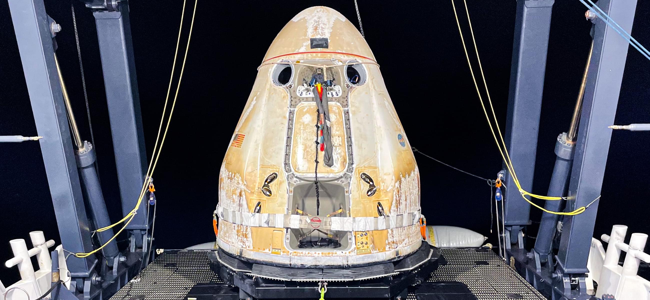 Nave de carga da SpaceX pousa com sucesso – HOMEM DO ESPAÇO