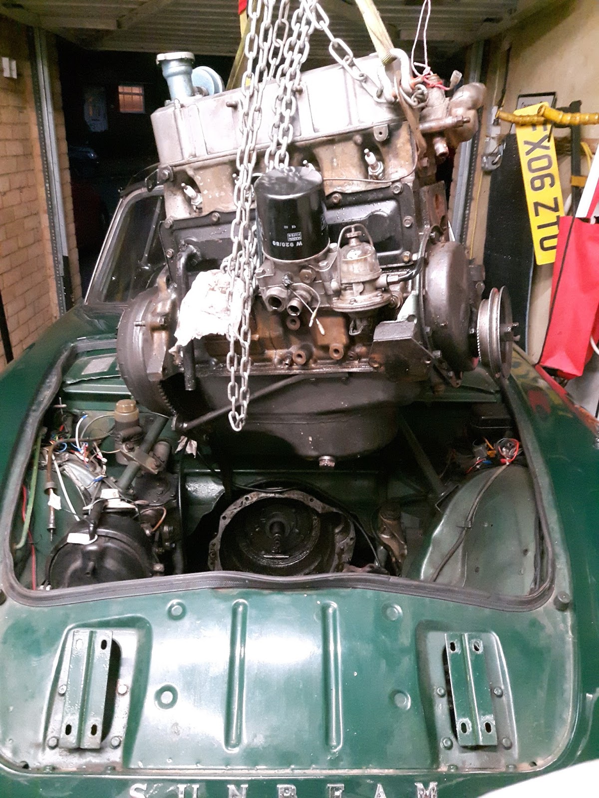 Sunbeam Alpine Series 3 conversion to V6 2.8: 2016