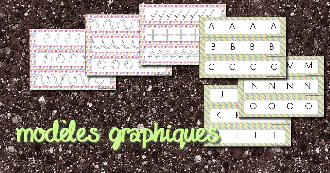 La maternelle de Laurène: Modèles graphismes