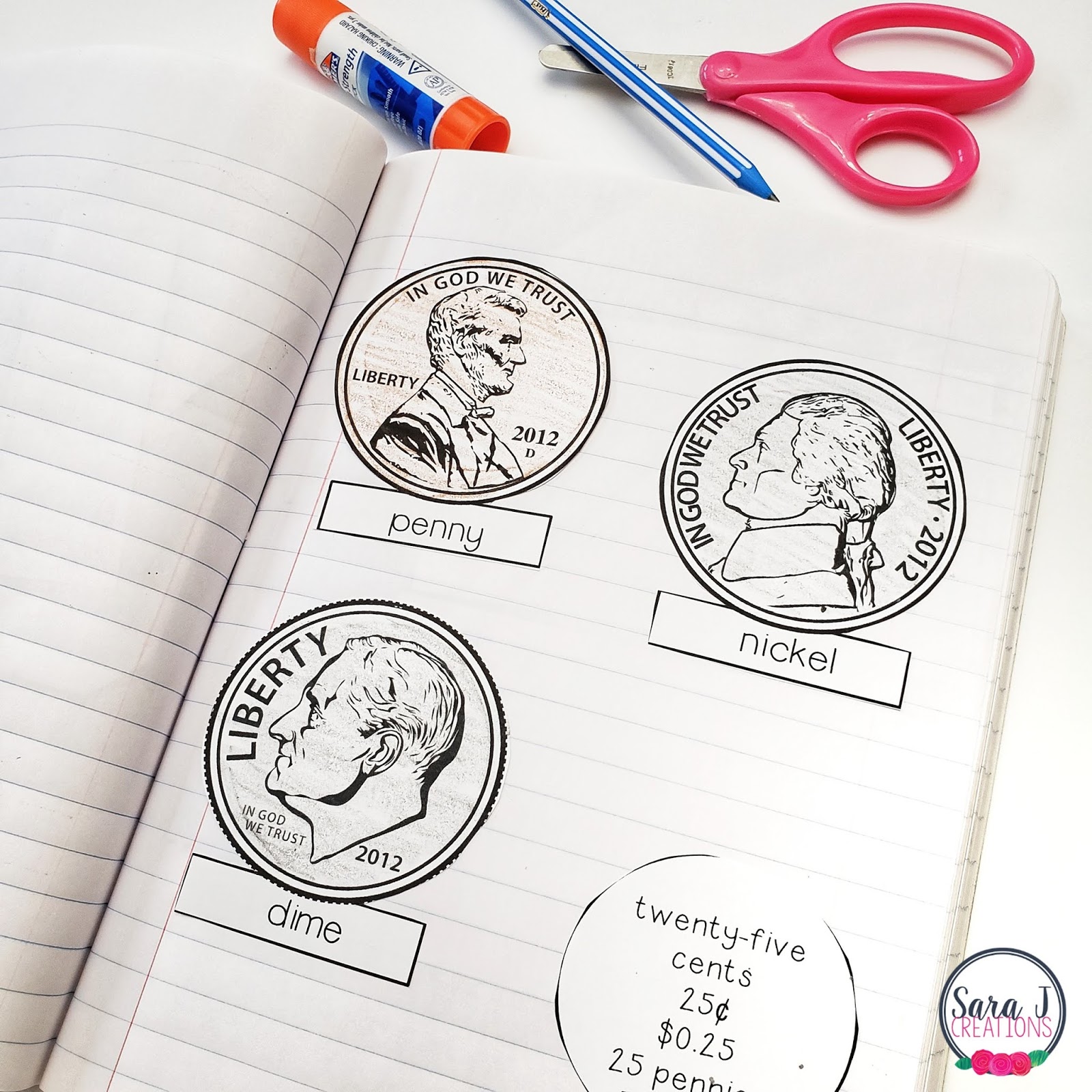 Counting Coins Money Activities | Sara J Creations