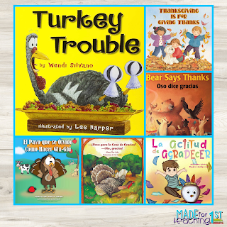 6 Cuentos para celebrar Acción De Gracias | Made for Teaching 1st