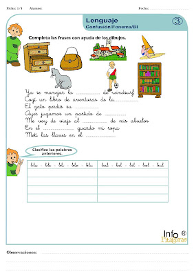 Material Educativo: Cuaderno de Actividades silabas trabadas ...