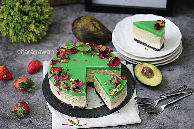 Avocado Pudding Cheesecake ~ Resepi Terbaik