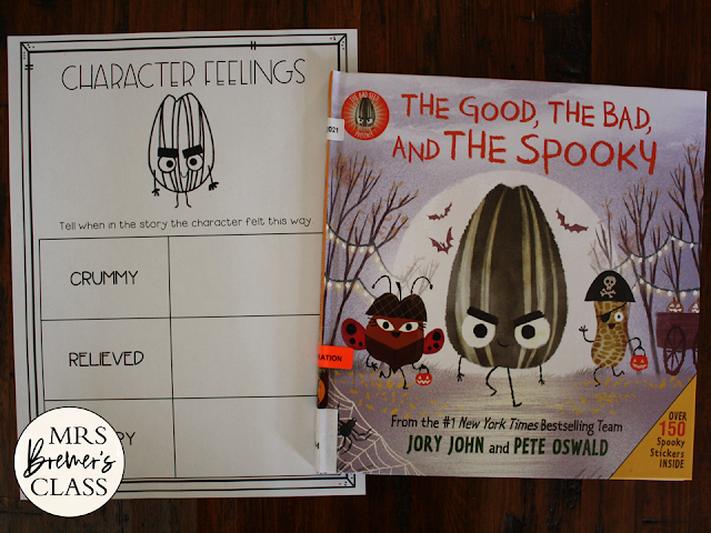 The Good, The Bad, and the Spooky Book Activities | Mrs. Bremer's Class