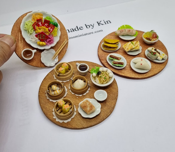 Kin's Miniature Workshop Handmade Clay Food by Kin Quek. Have Fun With ...