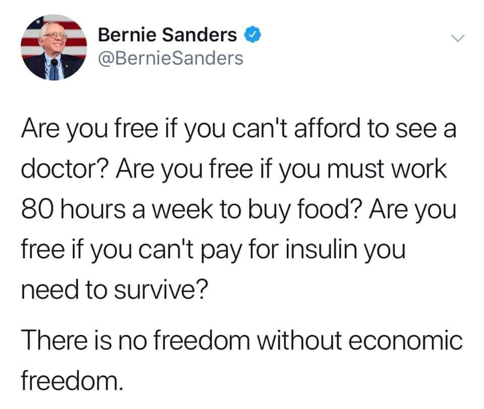 Infidel753: Quote for the day -- economic freedom