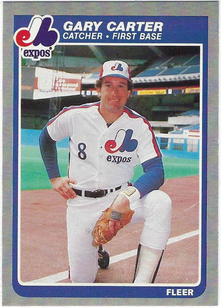 Cardboard Greats: Top 5 Cards; Gary Carter