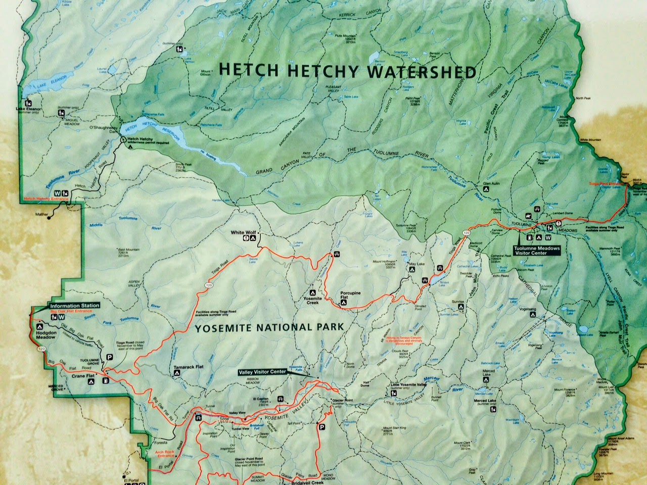 Little Places I Know .: Hetch Hetchy Valley and Reservoir; undiscovered ...