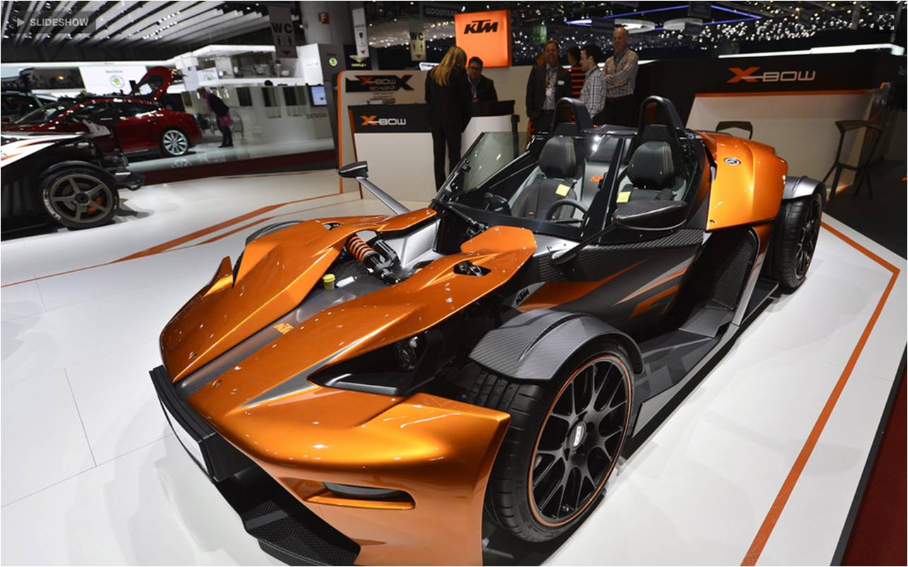 Carros Fantásticos: KTM X-Bow GT - Salão do Automóvel de Genebra 2013