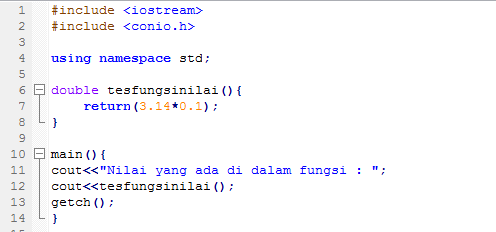 Penggunaan Fungsi atau Function dalam Pemrograman Modular di C++ ...