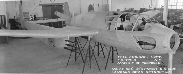 Bell XP-52, XP-59, and XP-59A