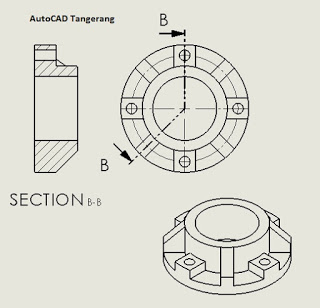 SESRAWUNGAN: 6 Jenis Potongan Pada Gambar Teknik.