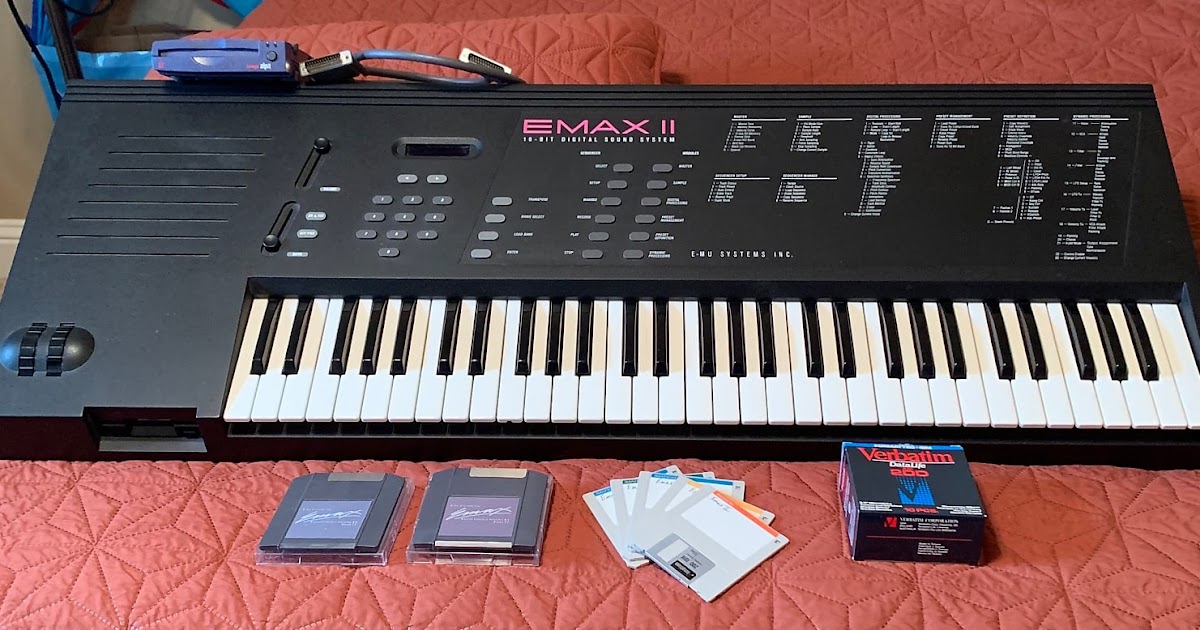 MATRIXSYNTH: E-mu EMax II w/ New Display