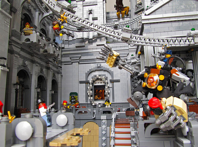 Toda a glória e terror de Columbia, de Bioshock Infinite, em LEGO ...