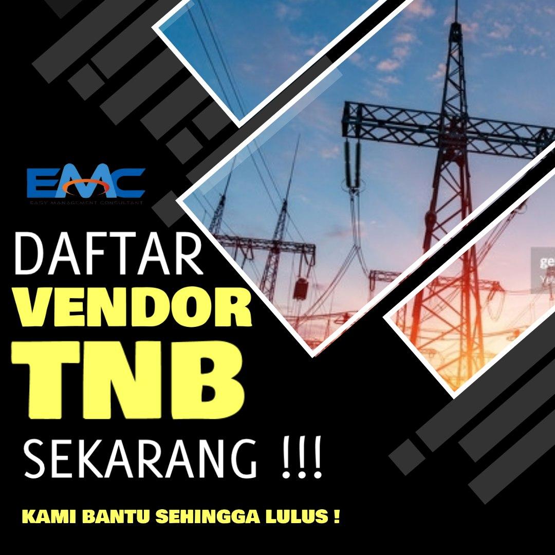 DAFTAR LESEN KONTRAKTOR CIDB MOF: DAFTAR VENDOR TNB