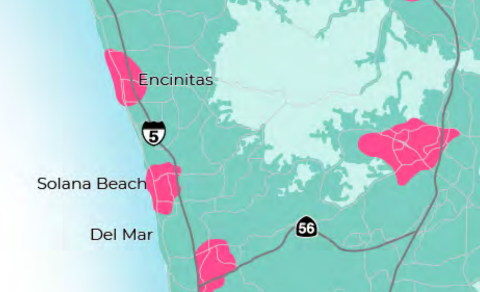 Encinitas Undercover: SANDAG targets all of Encinitas Highlands ...