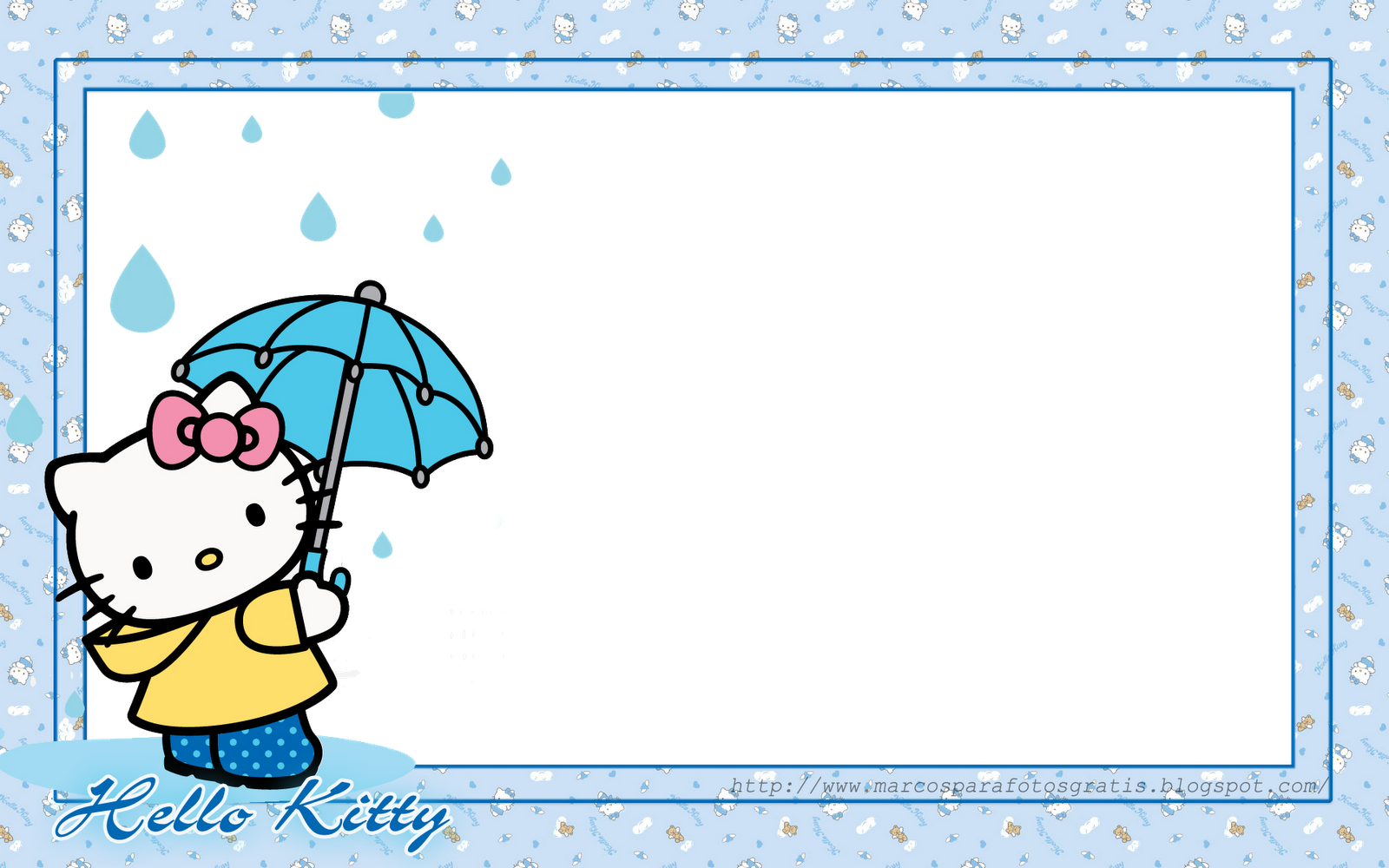 Marcos para fotos de Hello Kitty bebé - Imagui