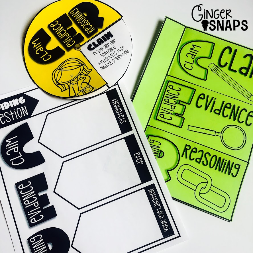 Ginger Snaps: Teaching Claim, Evidence, and Reasoning {Freebie Included}