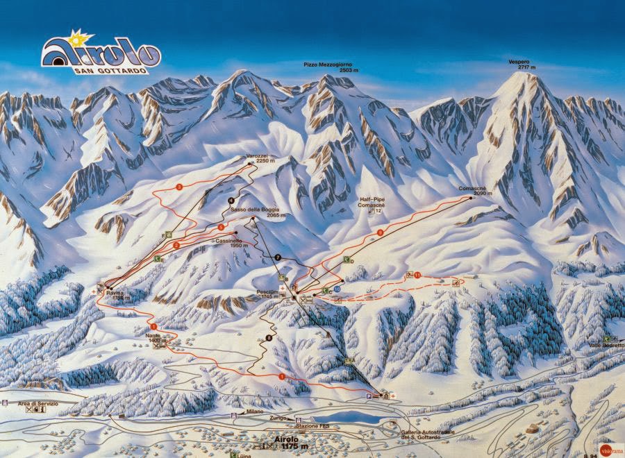 World Ski Resort: Airolo