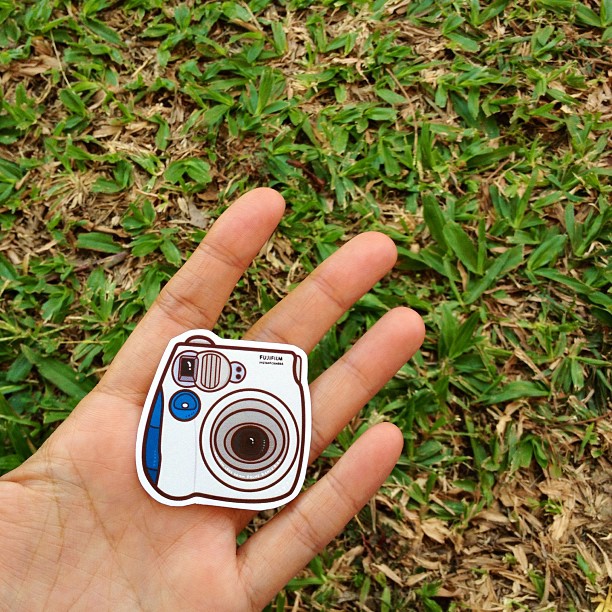 Doodle : Instax Sticker | * merely human