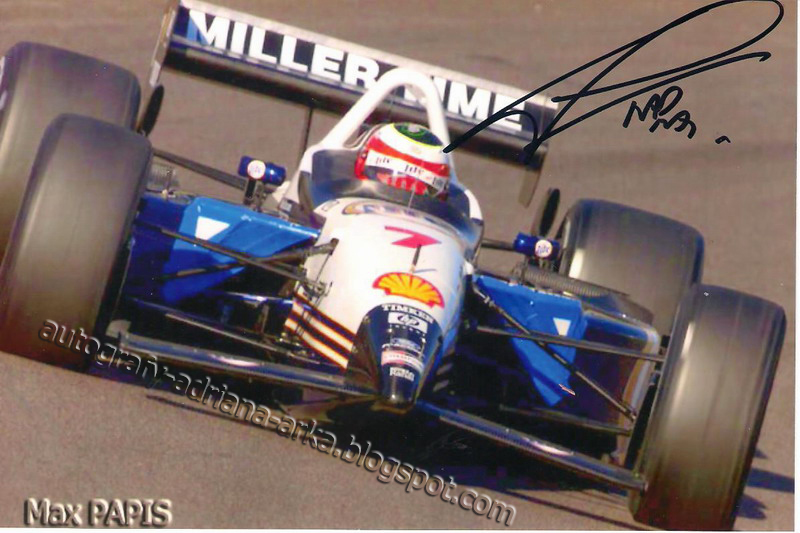 Autographs-F1: Max PAPIS