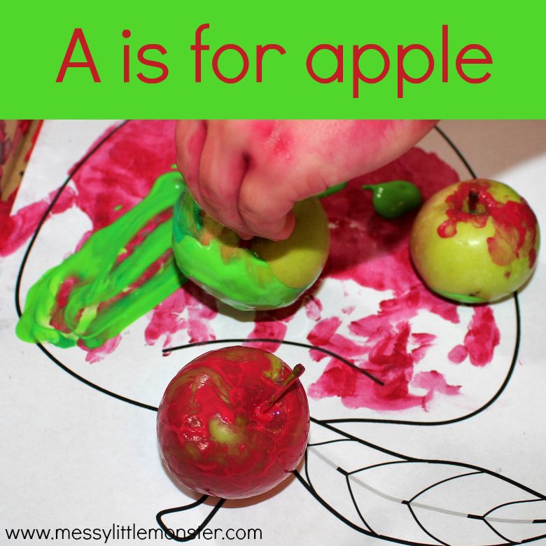 Awesome Apple Crafts and Activities - Messy Little Monster