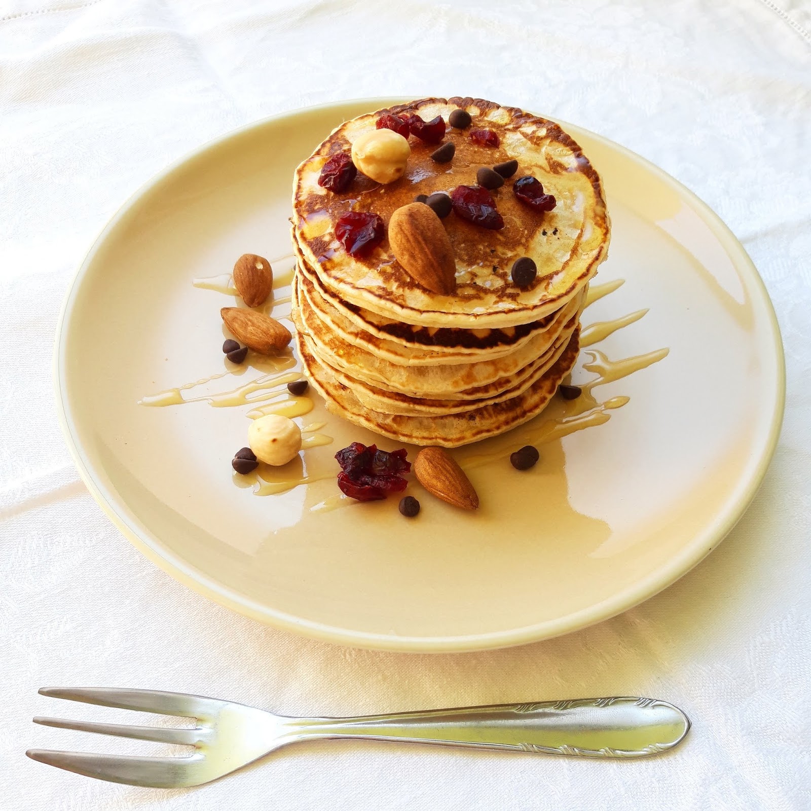 Pancakes light con 3 ingredienti (vegane)
