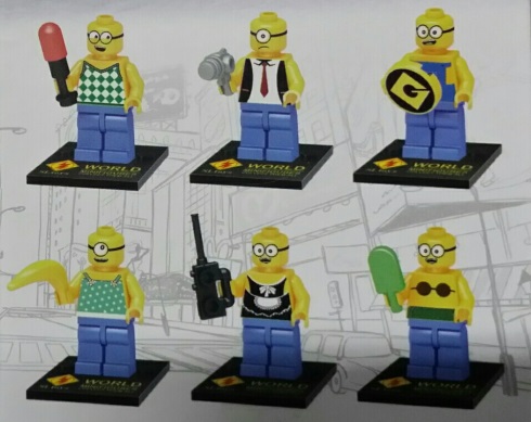 Hobbyz Mania by Chaoz Crazee: SL 8915 Minions Bootleg Lego Compatible ...