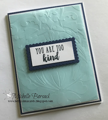 Bellissima Cards: A Set of Embossed Vellum Cards