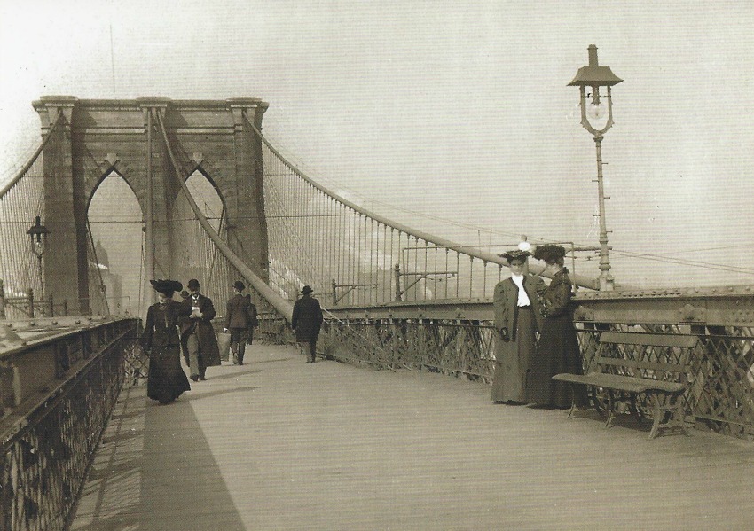 Seeks Ghosts: The Iconic Brooklyn Bridge