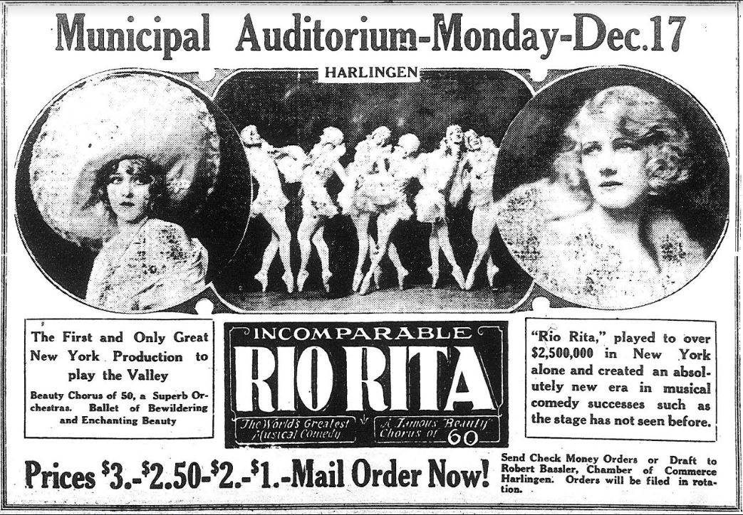 EL RRUN RRUN: IN 1928, VALLEY TASTED ZIEGFIELD BROADWAY MUSICAL
