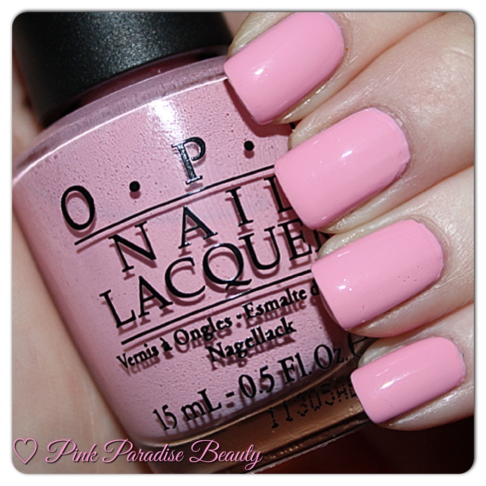 O.P.I Collection and Swatches - Whites and Pinks | Pink Paradise Beauty