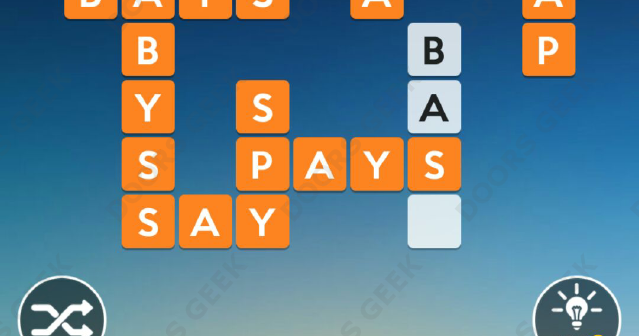 Wordscapes Level 205 Answers ~ Doors Geek