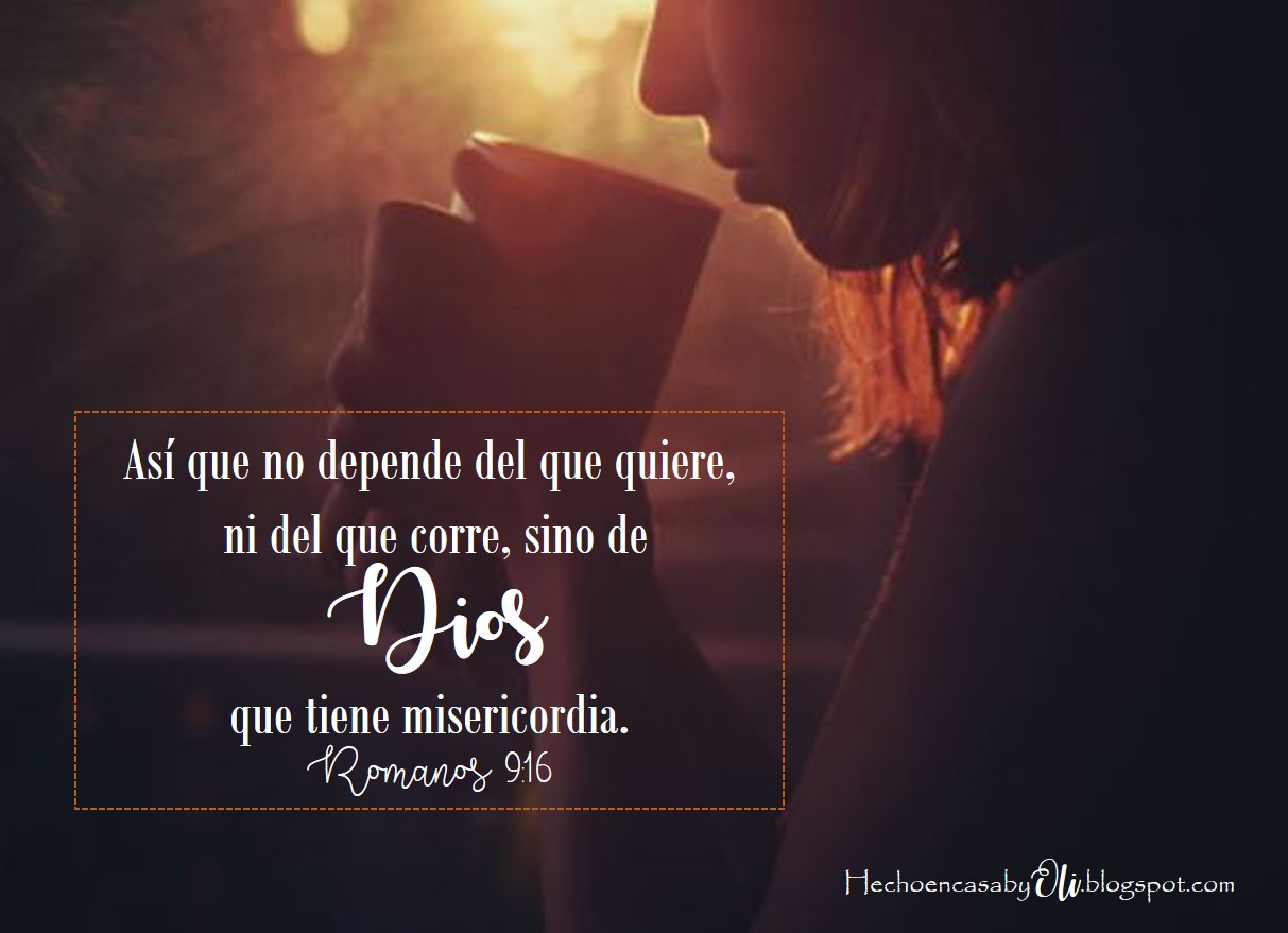 Depender de Dios en todo tiempo.