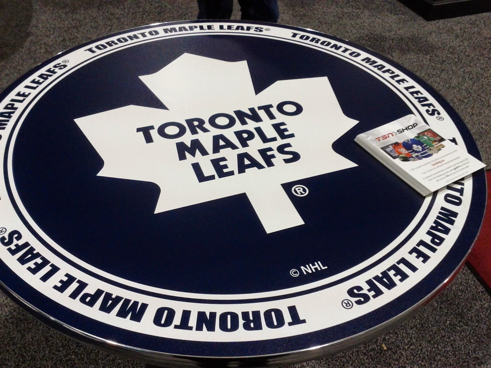 Toronto things: Toronto Maple Leafs Man Cave items, Gentleman's Expo