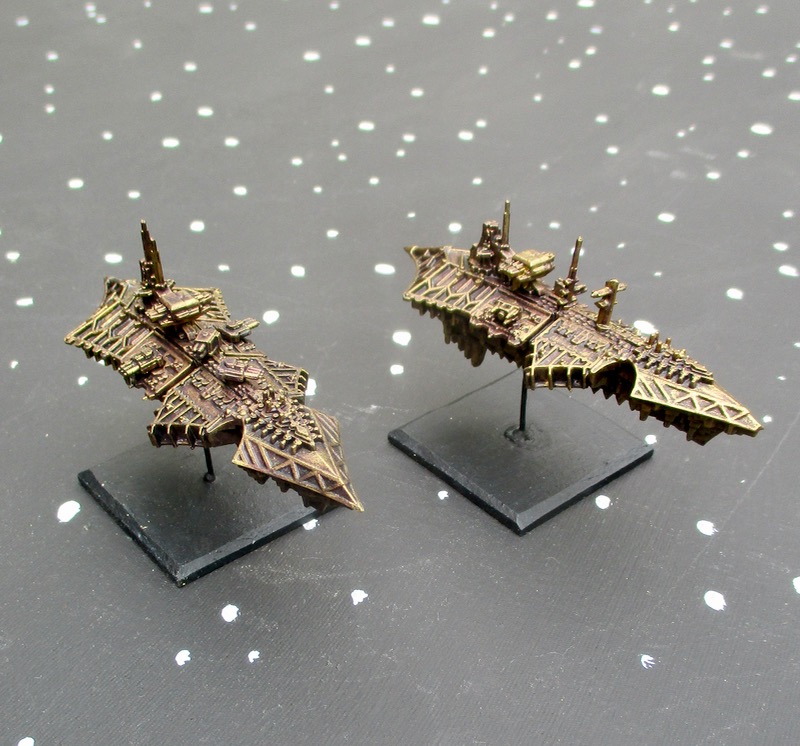 Tim's Miniature Wargaming Blog: Battlefleet Gothic Ships and Bits