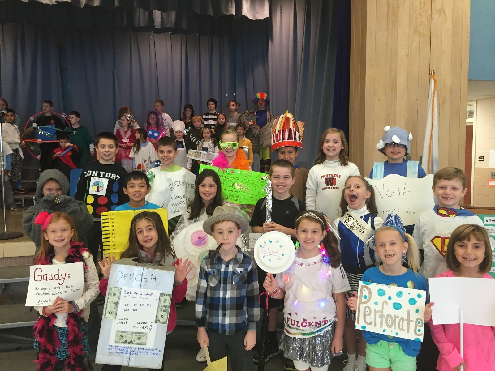 Mrs. Henneberry's 3rd Grade Class: Vocabulary Parade 2014