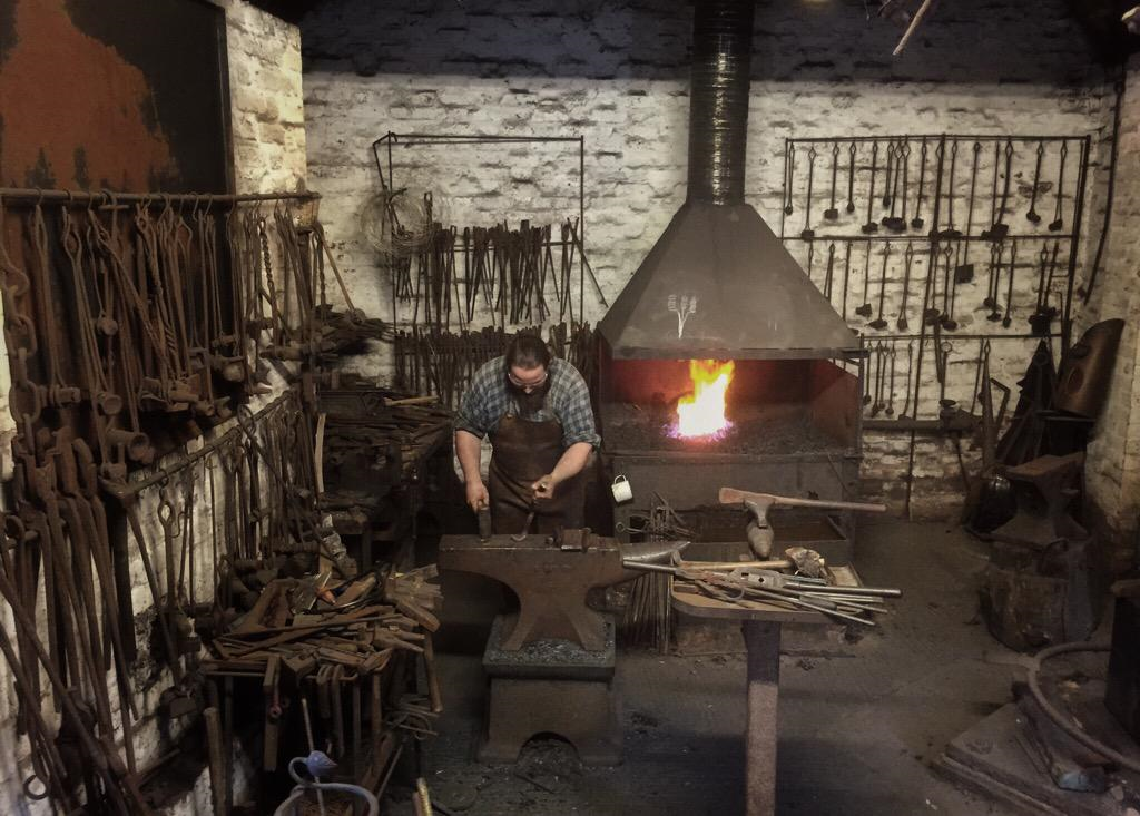 Picture Day Friday: A Blacksmith's Forge | Cogitations and Meditations