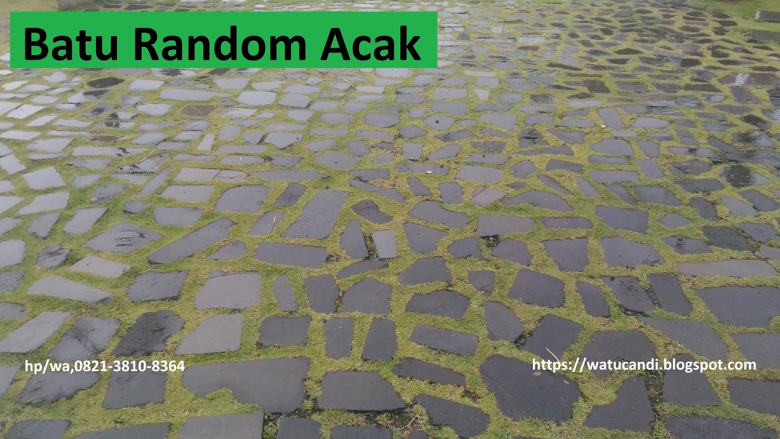 Batu Lempeng Acak Random