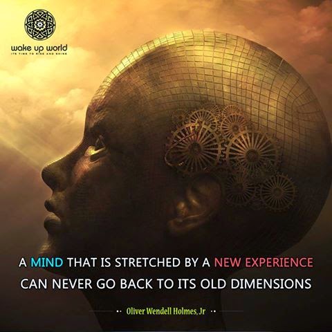 A Mind that is stretched by a new Experience Can never Go back to it's ...