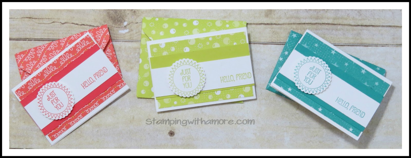 Stampingwithamore: MINI GIFT CARD SET