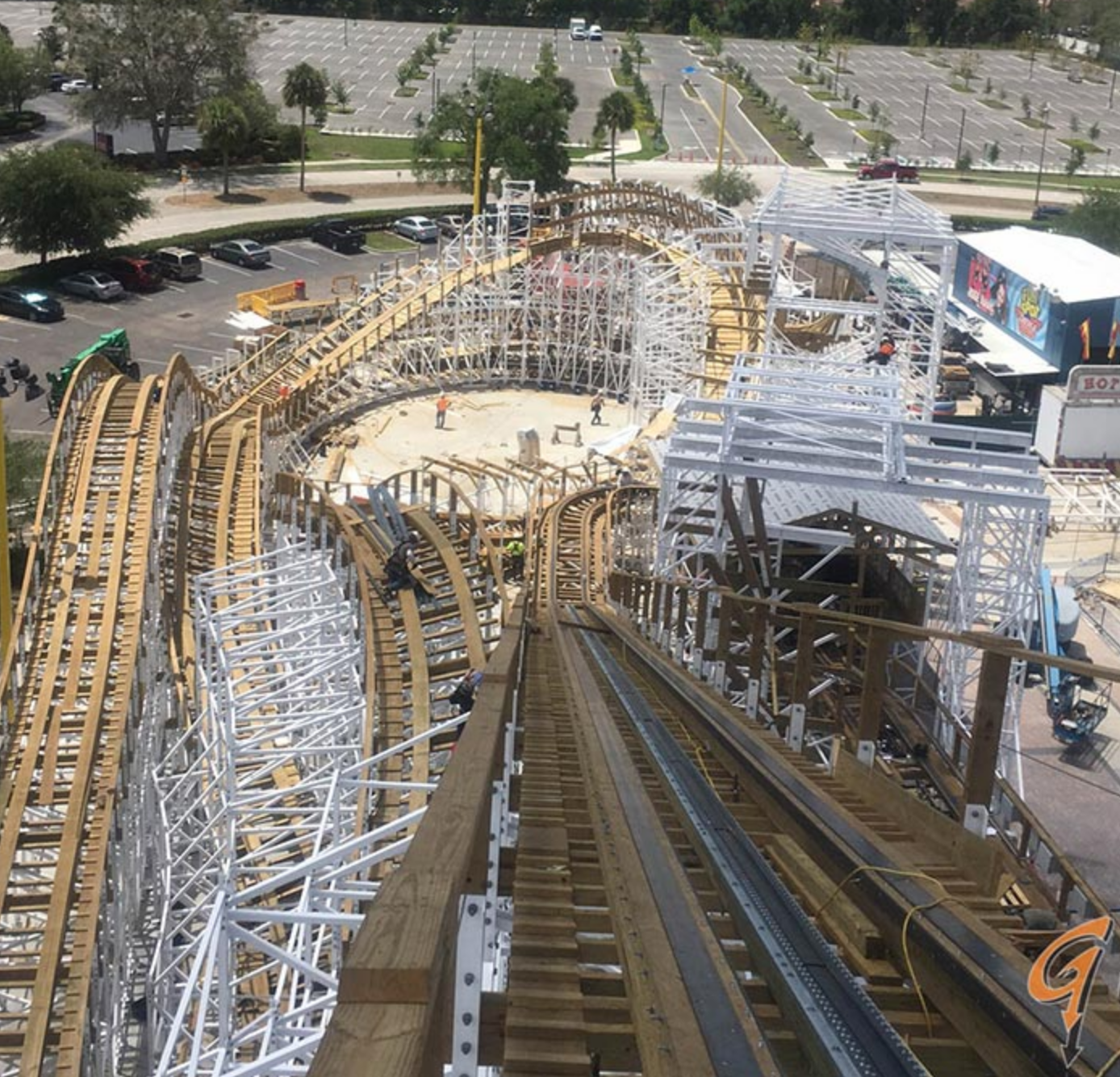 NewsPlusNotes: Checking In On Mine Blower Construction at Fun Spot America