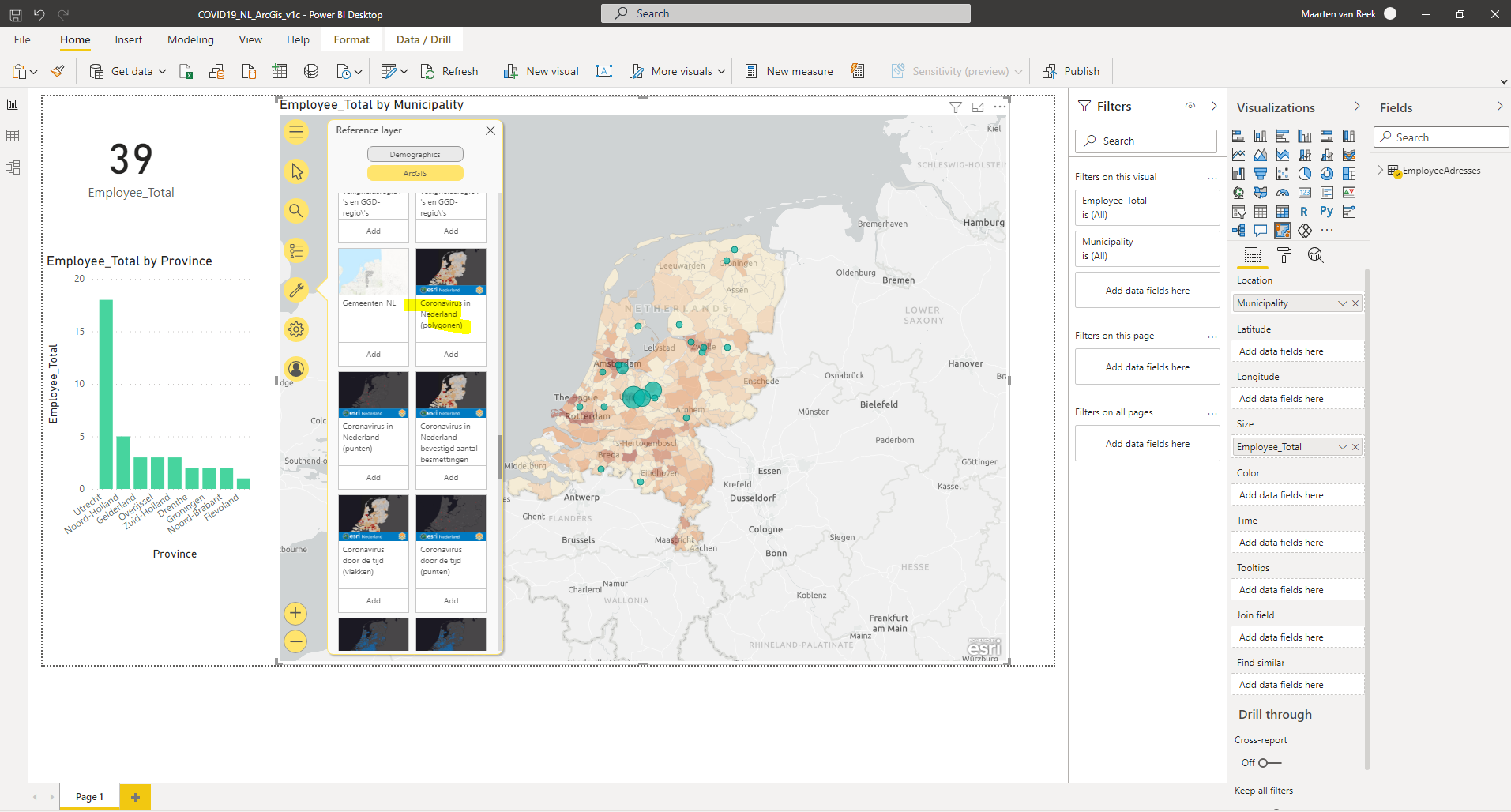 Excel examples for your work, sports and more.: Power BI report with ...