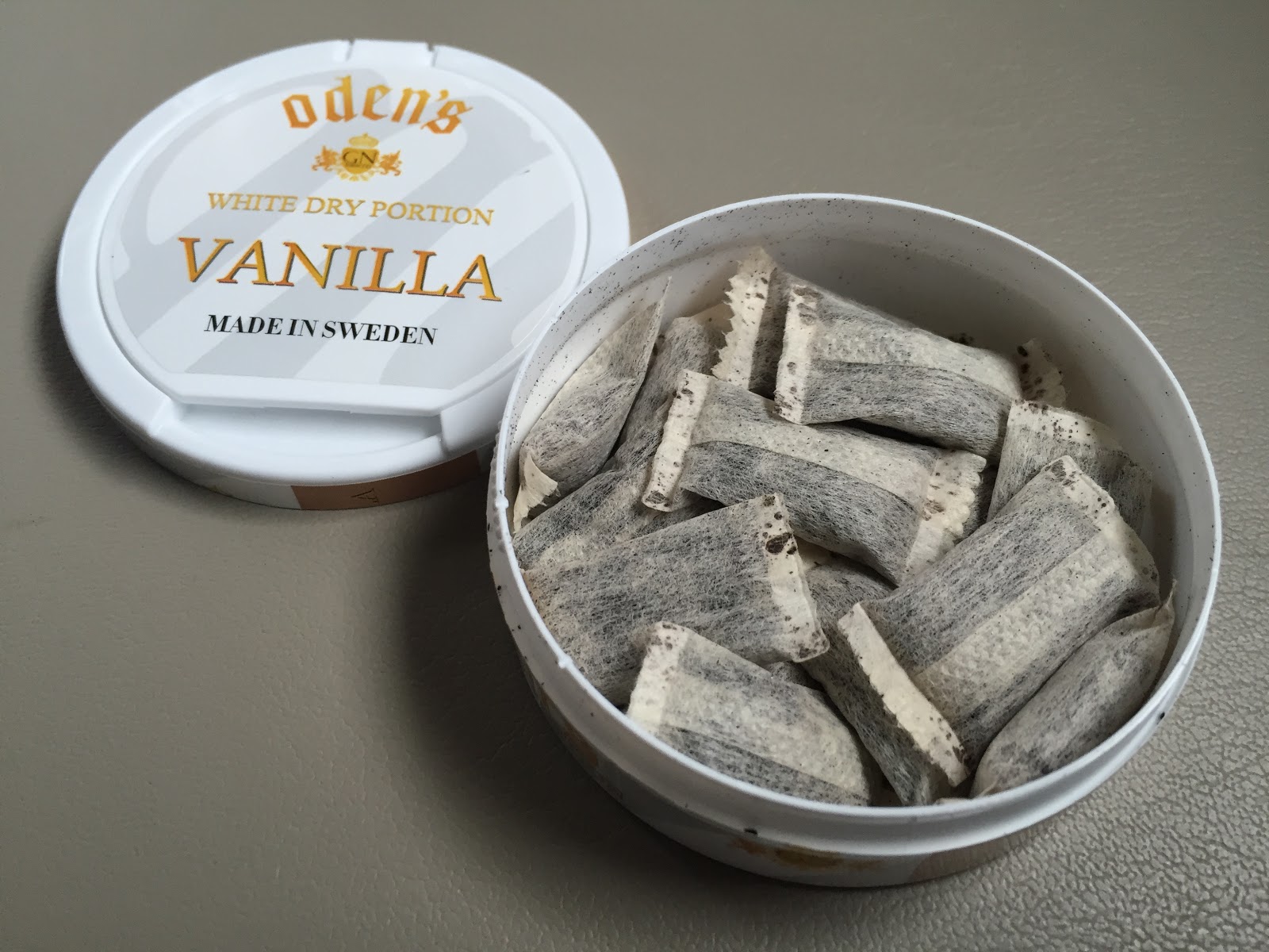 Oden's Vanilla (White Dry Portion) - Review. 21 November 2015.