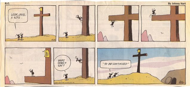 Musings Over a Barrel: Easter Comics