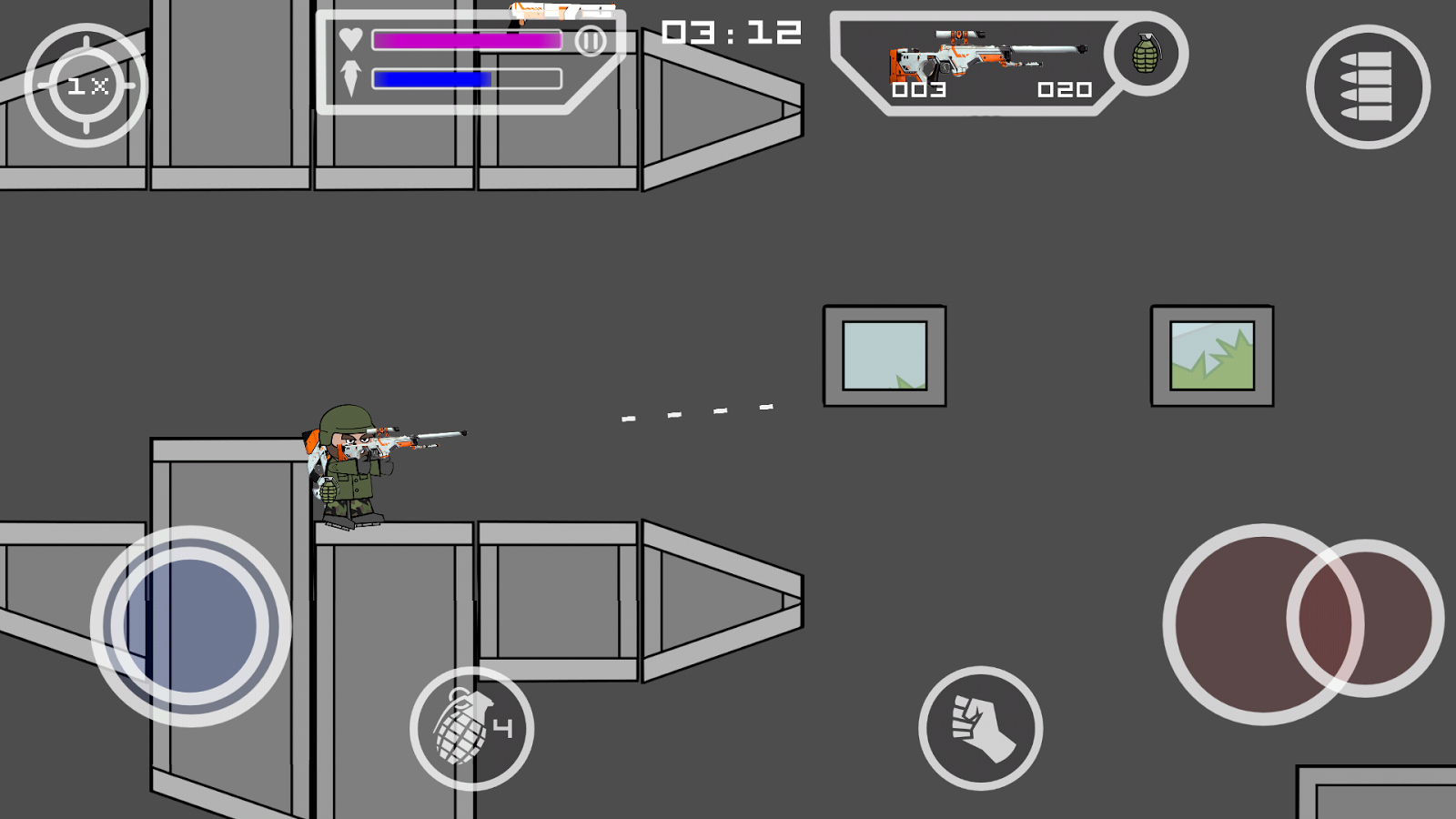 MINI MILITIA CS GO SKINS + PRO PACK (2.2.107): October 2016