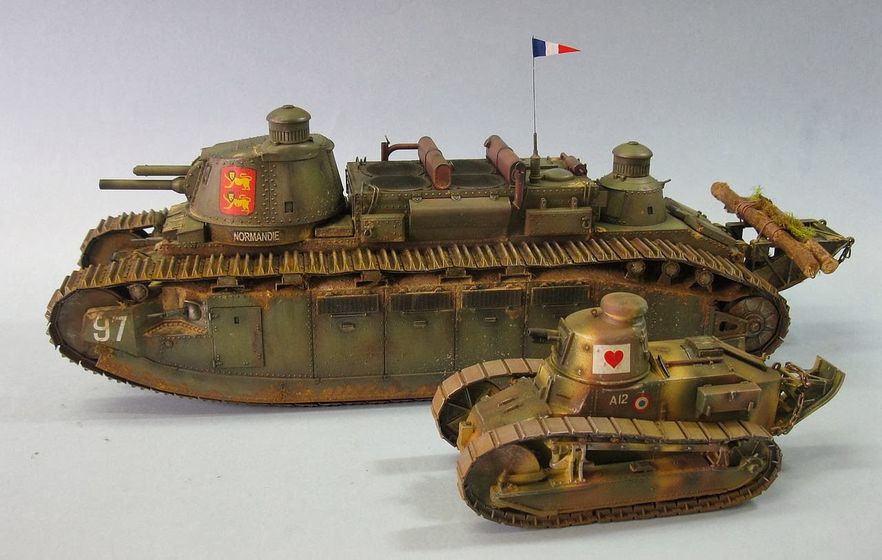 Panzerserra Bunker- Military Scale Models in 1/35 scale: Char FCM 2C ...