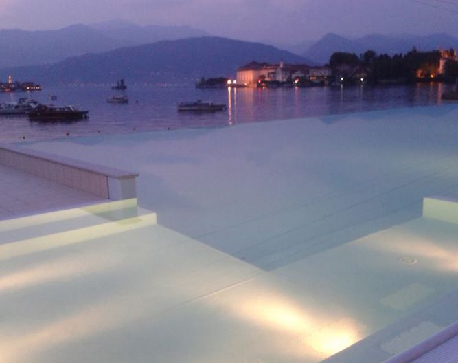 Summer: La Baia Rosa -- Stresa's New Swimming Pool